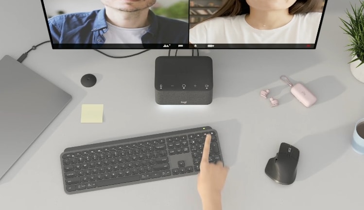 LOGITECH - LOGI DOCK - WIT - All-in-one Docking Station with ...